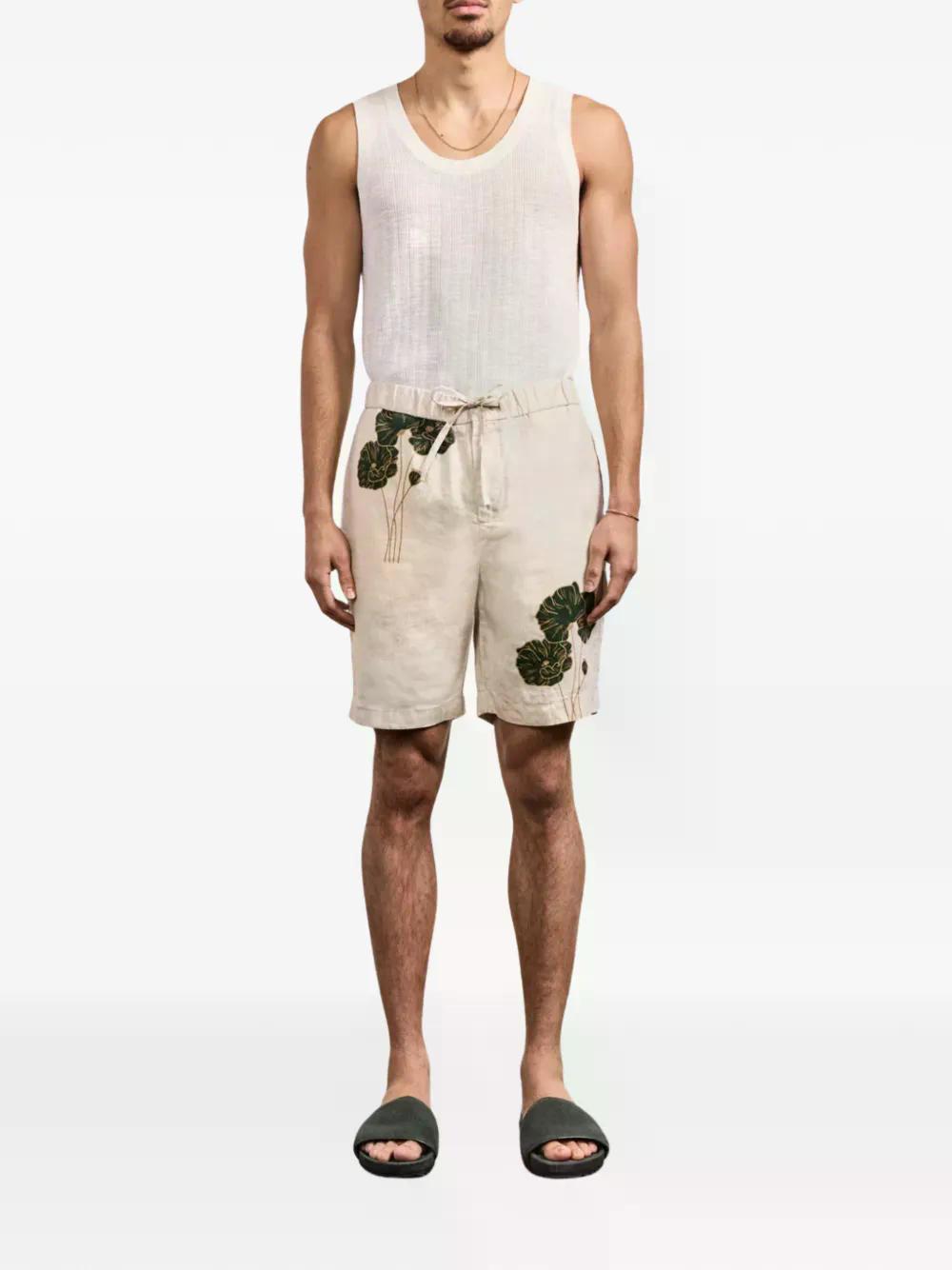 FRESCOBOL CARIOCA Felipe Floral-Print Shorts