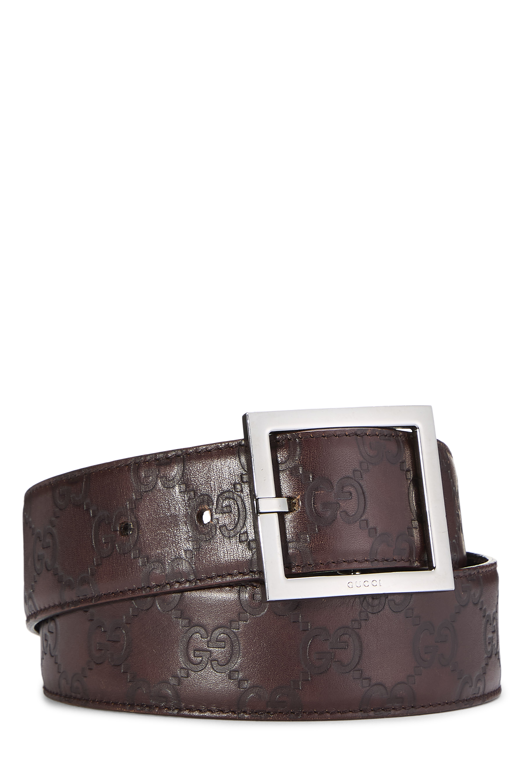 Gucci Guccissima Belt - Brown | Editorialist