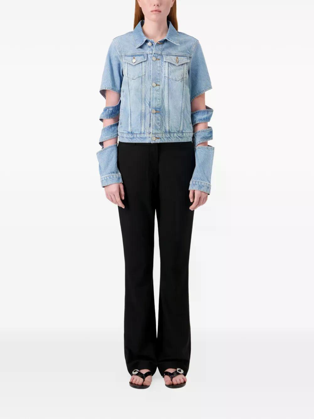 COPERNI Coperni Spiral Denim Jacket