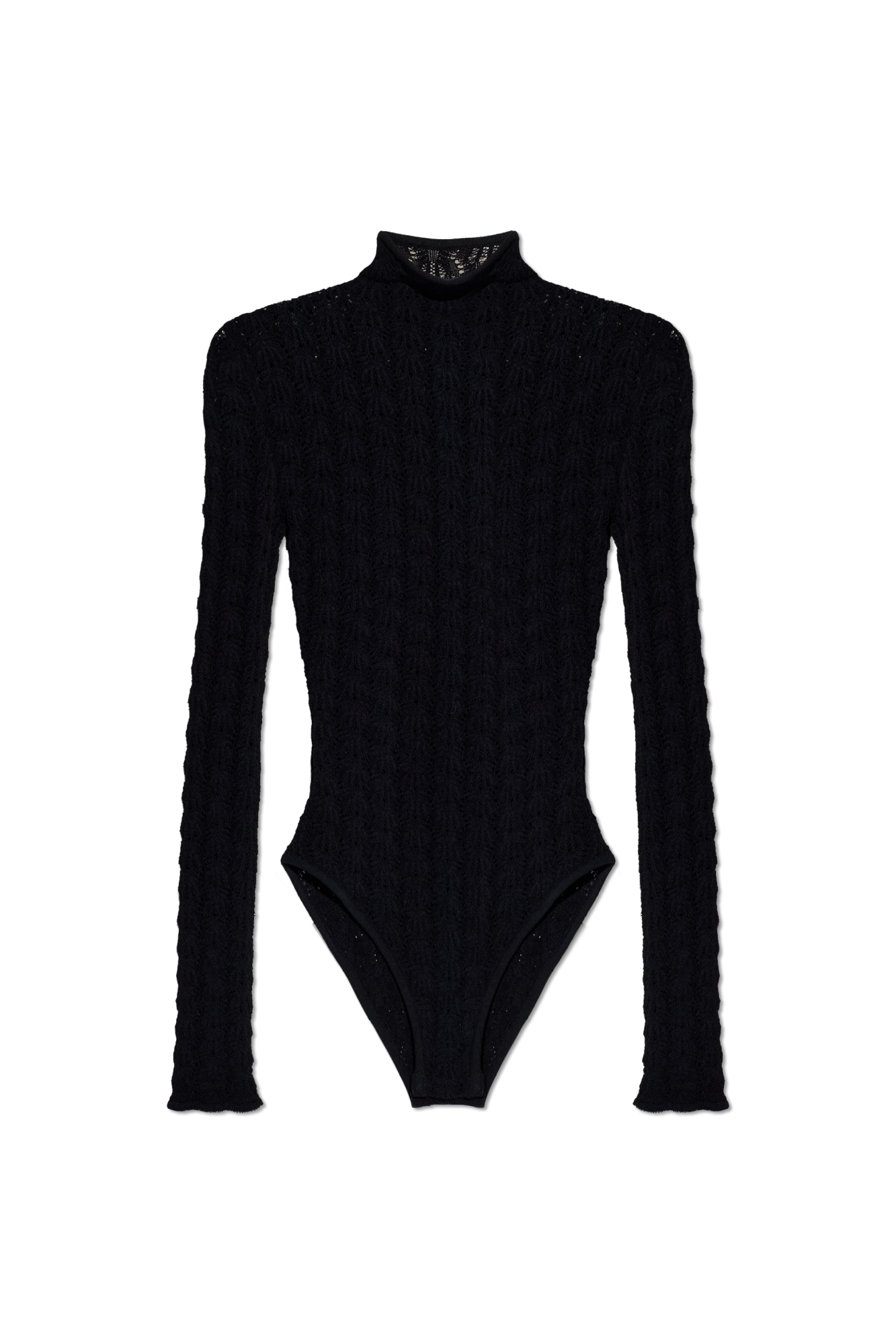 ALAÏA Turtleneck Fitted Bodysuit
