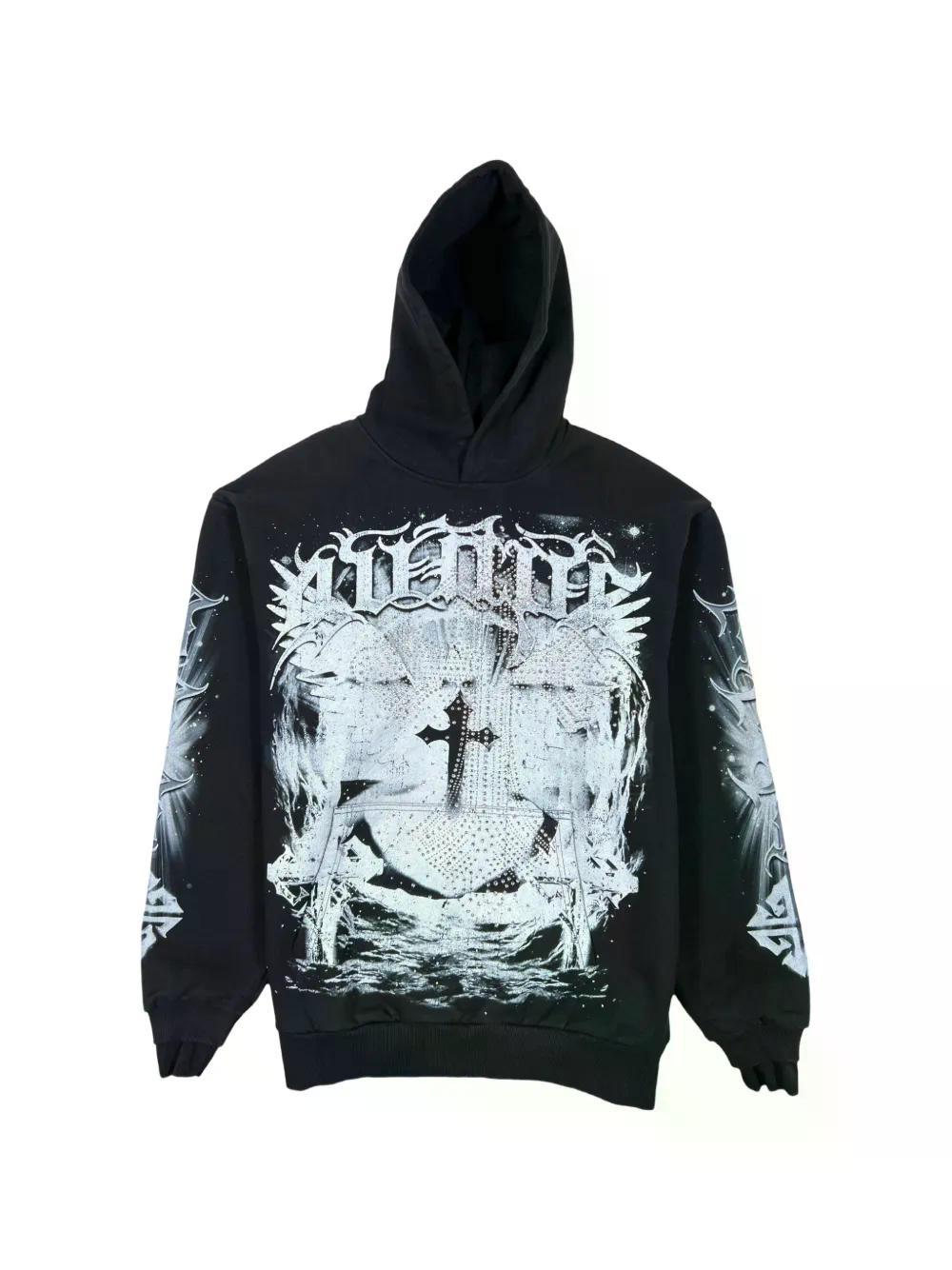 Guapi Heavens Vault V3 Graphic Hoodie In Black | Editorialist