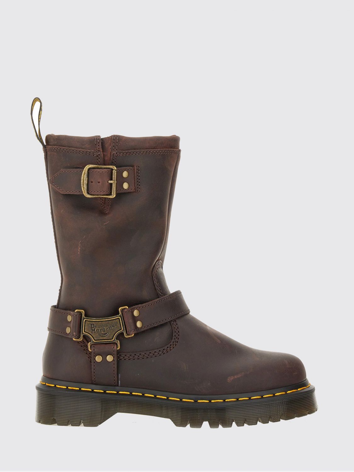 Dr. Martens Boots In Brown - 5% Off | Editorialist