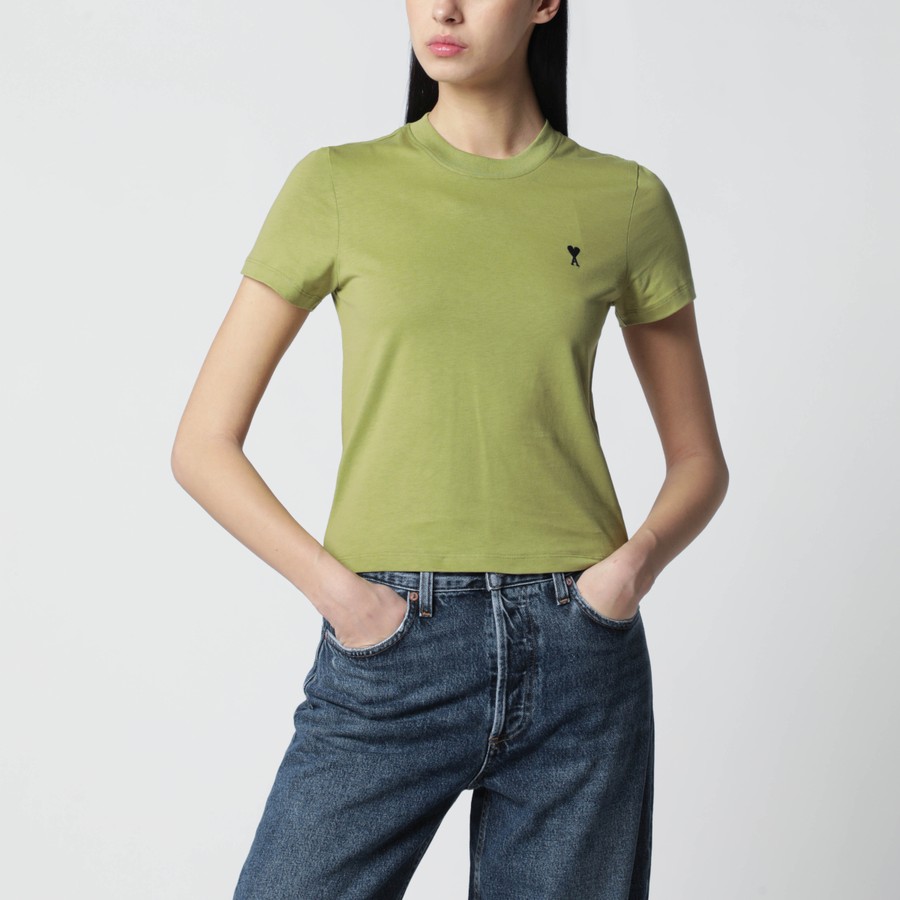 Ami De Coeur T-Shirt - Green | Editorialist