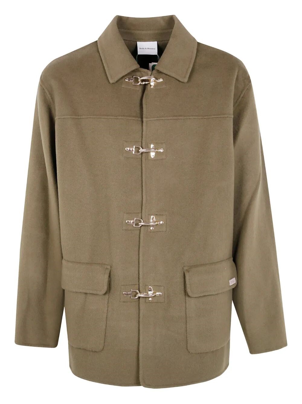 Drole De Monsieur La Veste Caban Jacket - Green | Editorialist
