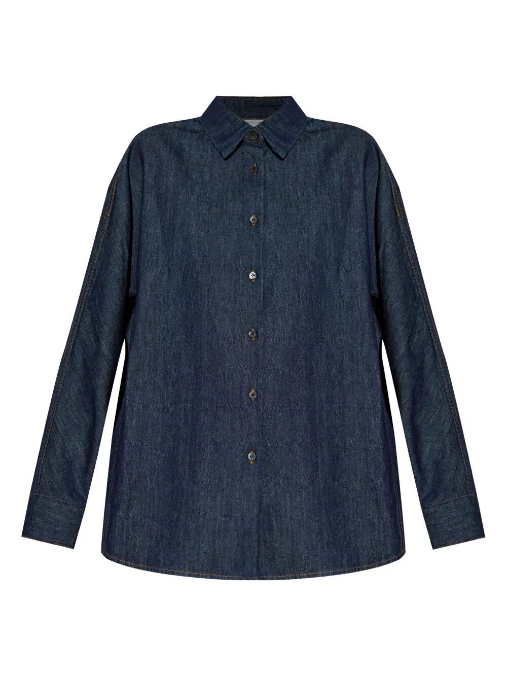 Dries Van Noten Casio Denim 1553 Shirt - Blue | Editorialist