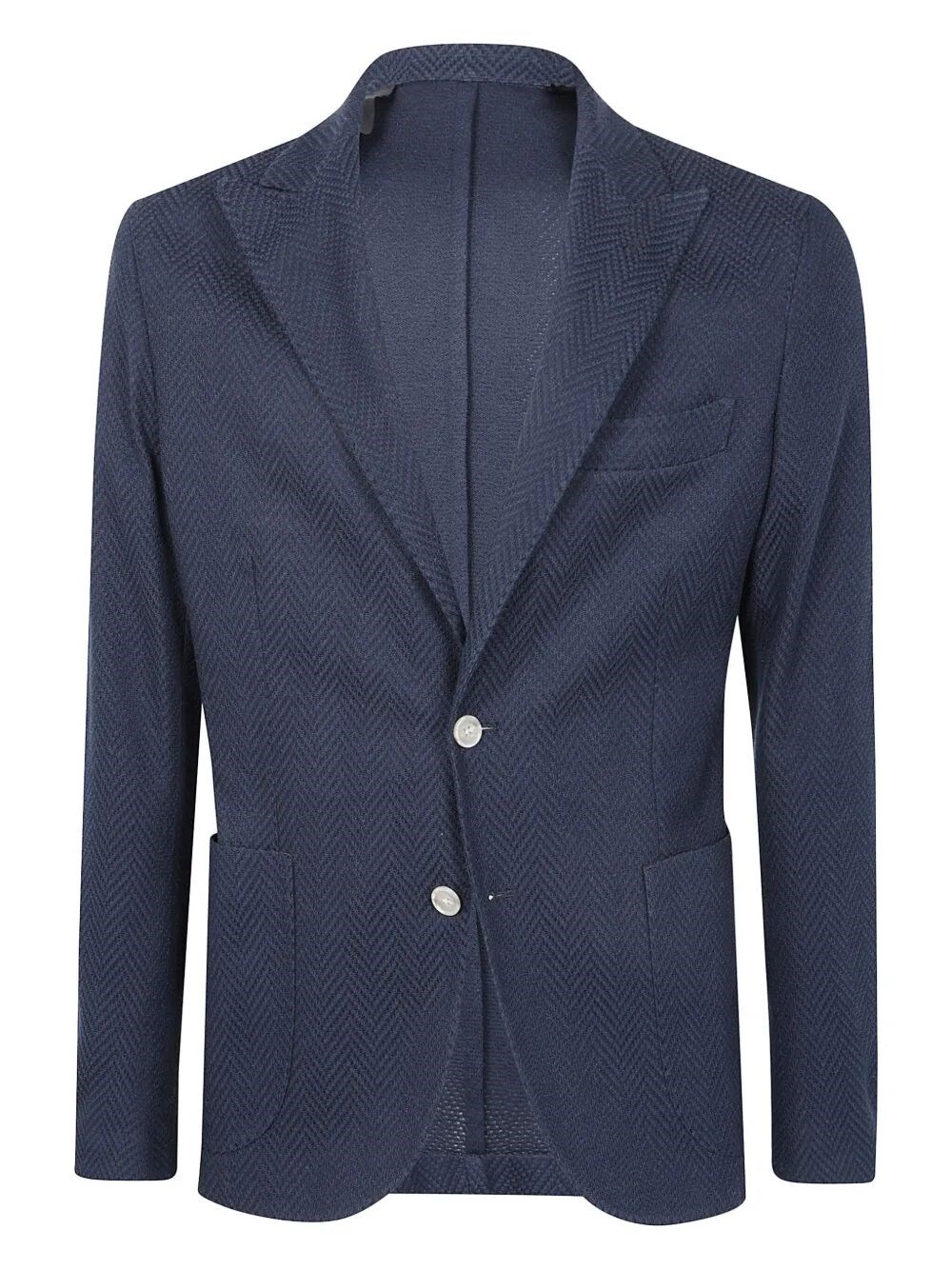 Barba Napoli Dynamic Stretch Tailored Jacket In Blue | Editorialist