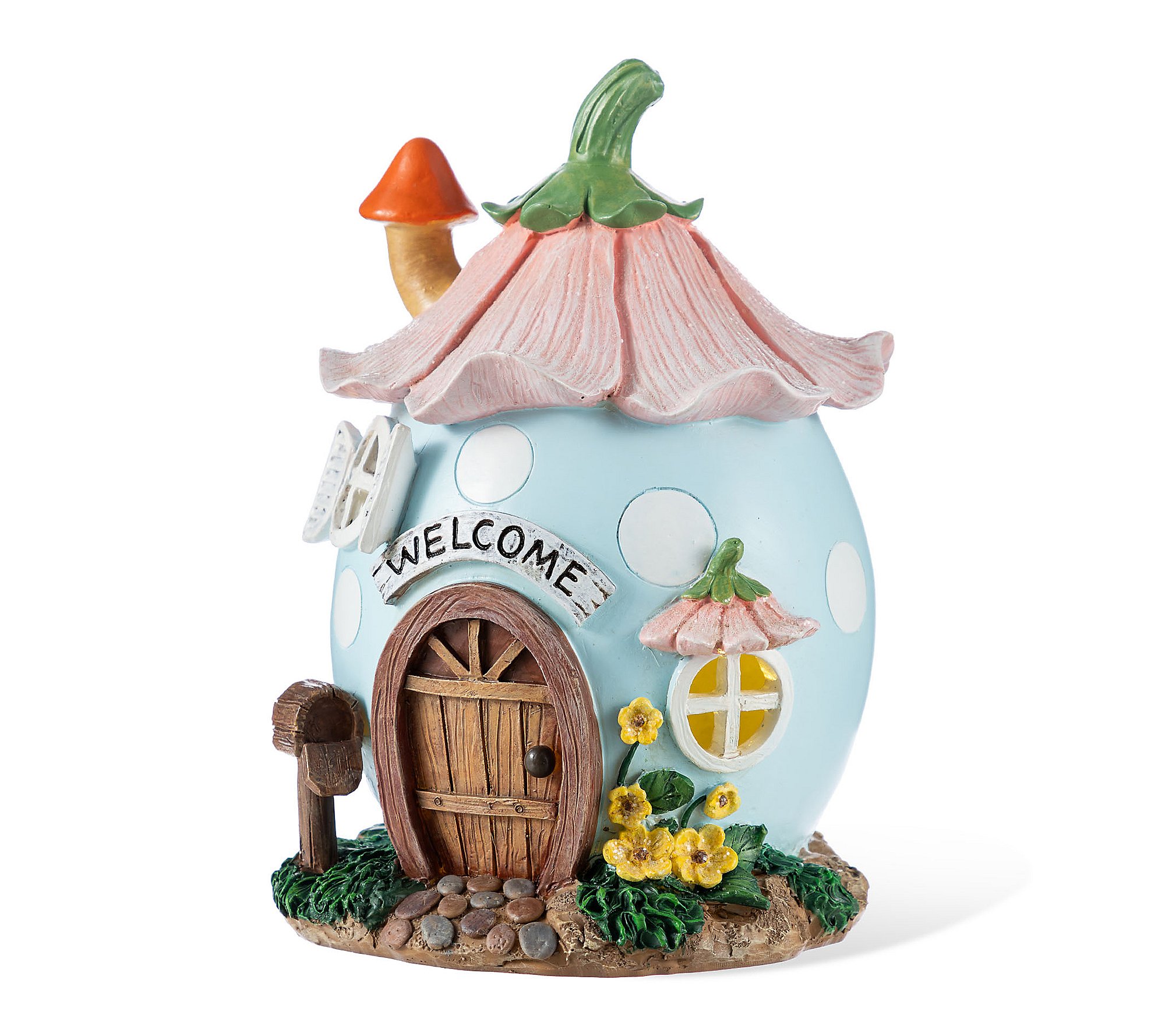Glitzhome 8'H Lighted Easter Egg Shaped House T Able Decor - One-Color ...