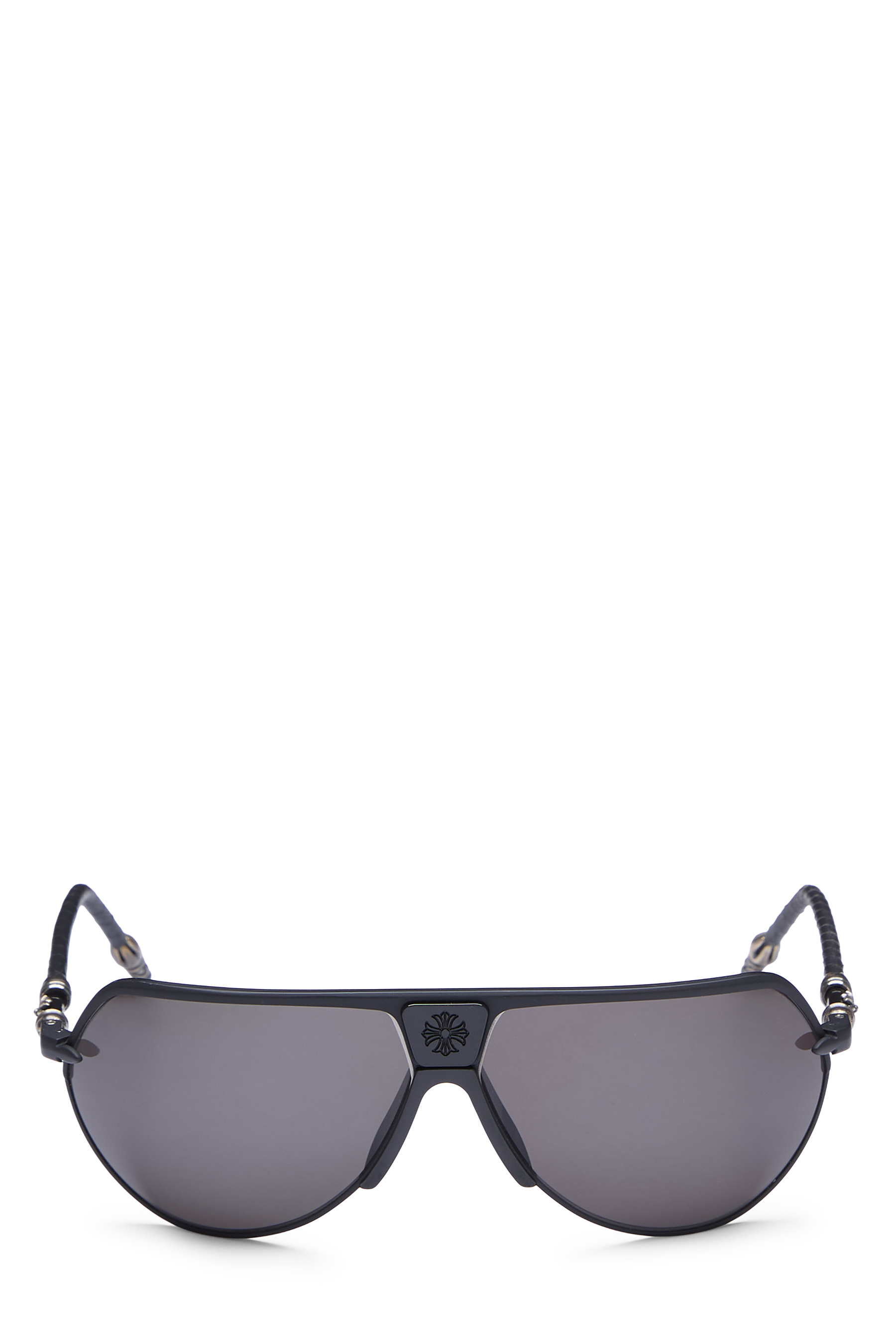 Chrome Hearts Metal T-Bird Sunglasses - Black | Editorialist