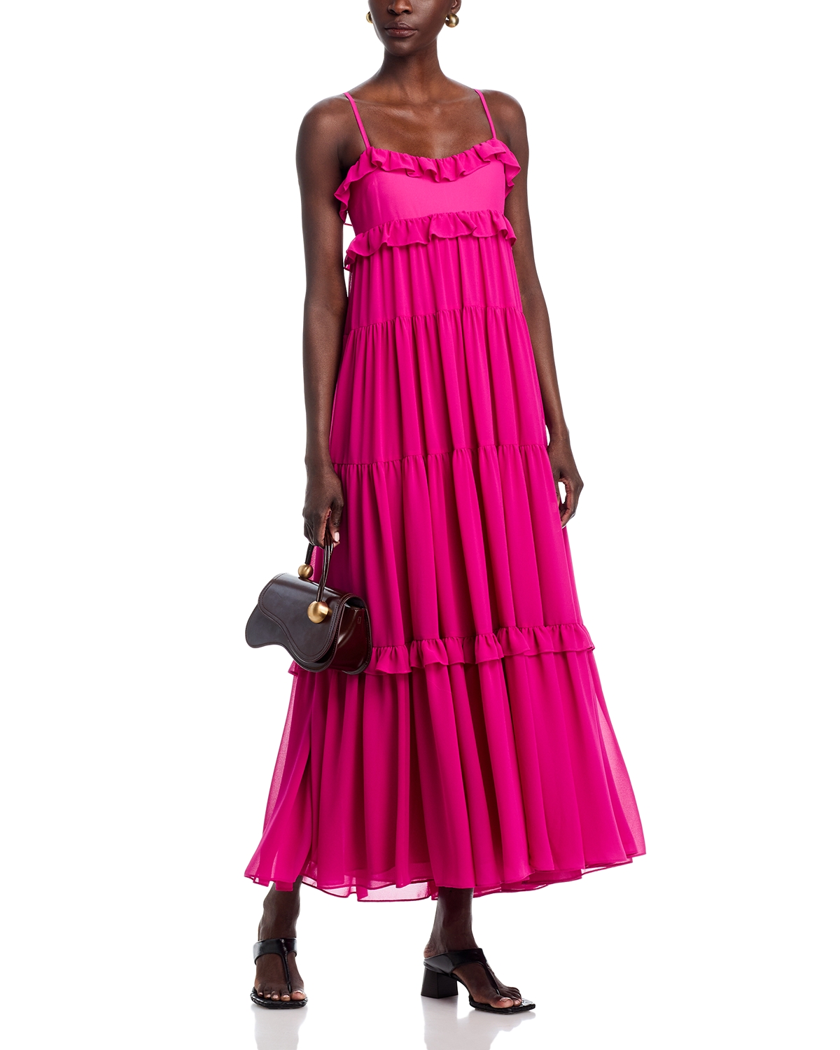 MICHAEL KORS Michael Kors Tiered Maxi Dress