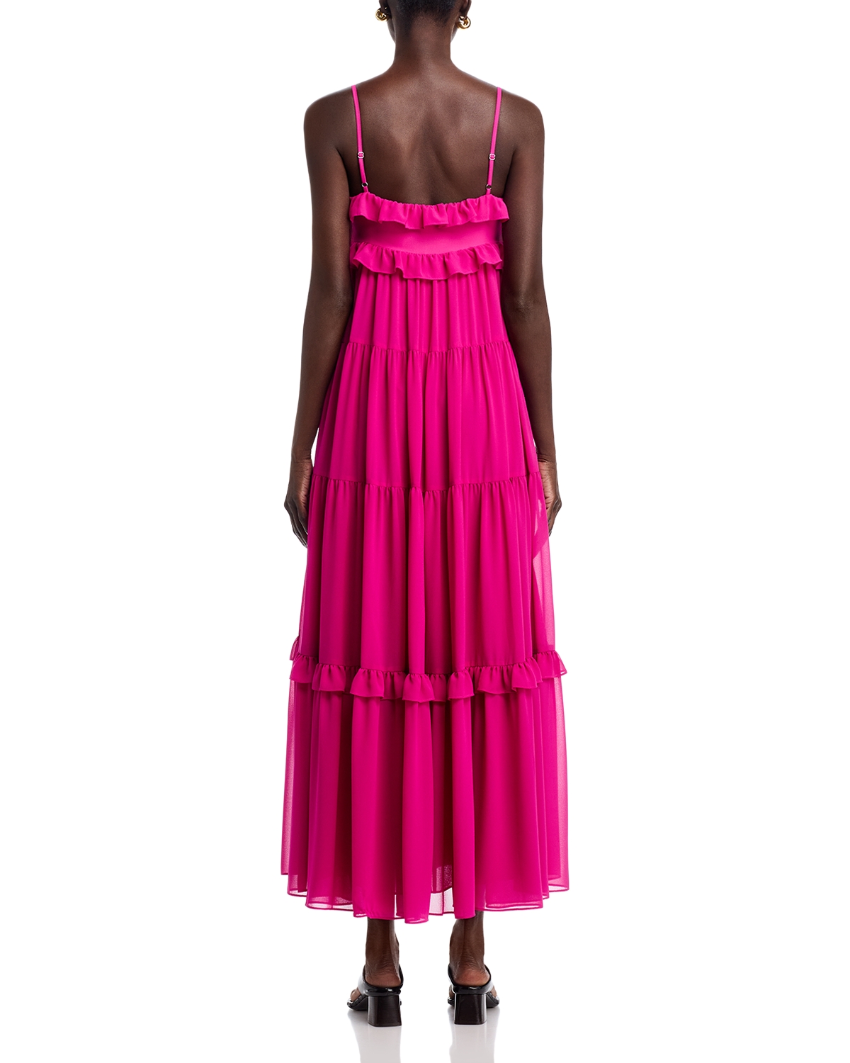 Farm Rio Tiered Maxi Dress - Ombre Forest | Editorialist