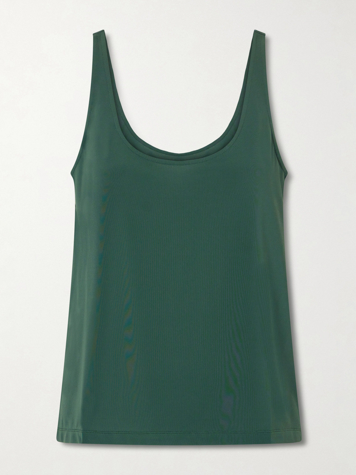 Eres Anae Stretch-Jersey Tank - Green | Editorialist