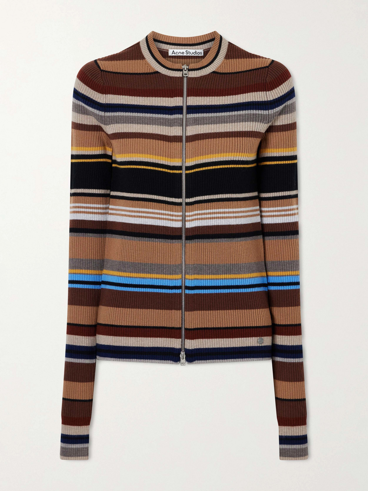 ACNE STUDIOS Distressed High-Rise Flared Jeans