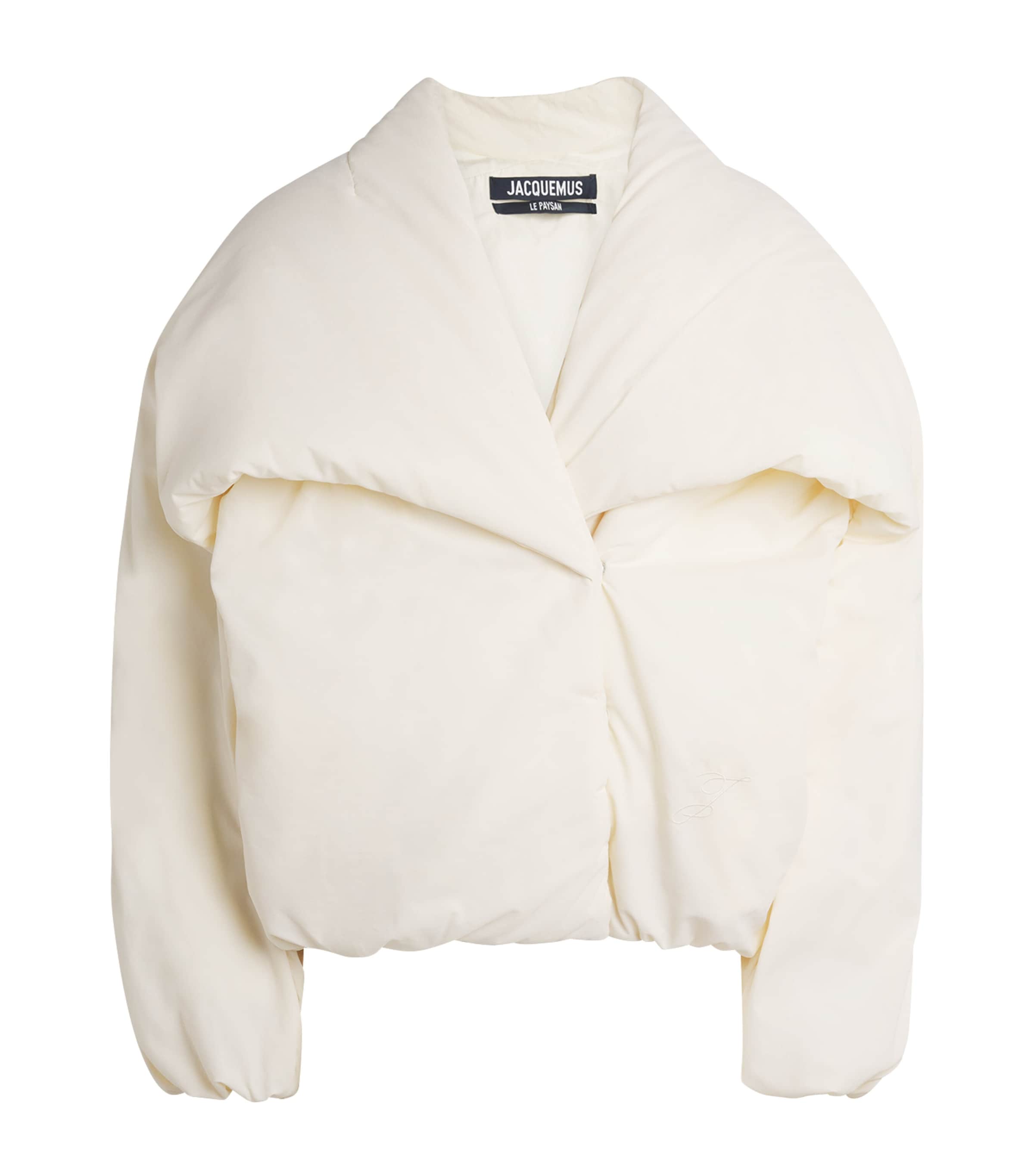 Jacquemus ChâLe Bomber Jacket In White - 28% Off | Editorialist