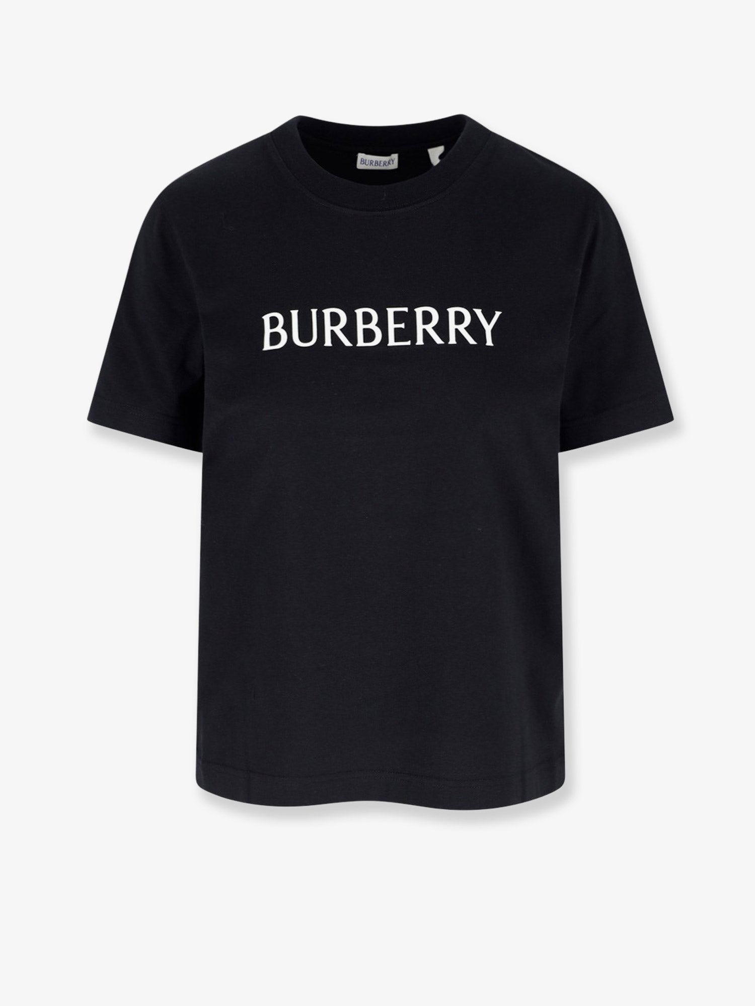 Burberry Printed Cotton-Jersey T-Shirt - Black | Editorialist