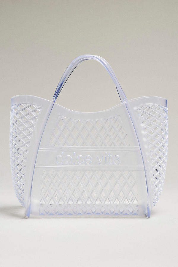 Dolce Vita Toast Stella Jelly Tote - Clear | Editorialist