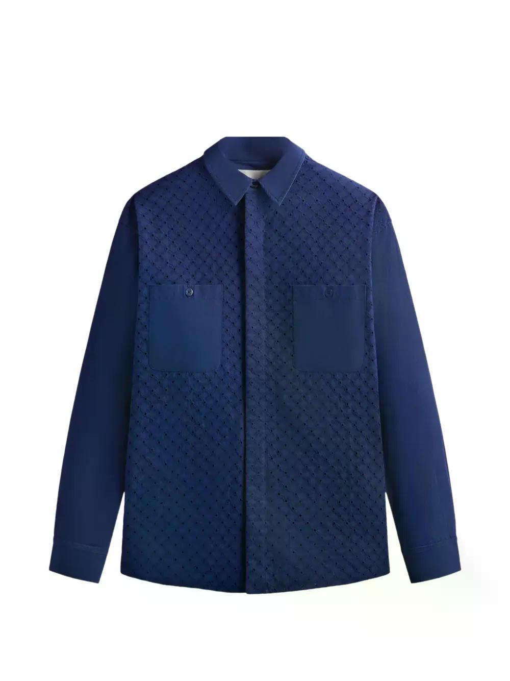 Kith Raw Hem Denim Apollo Shirt - Breath | Editorialist