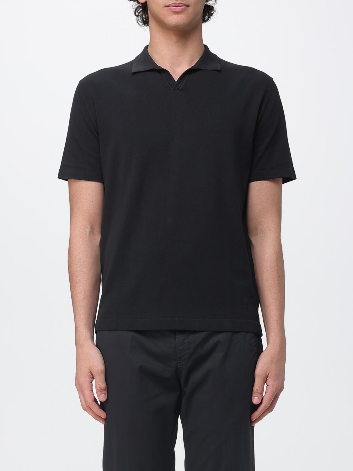 DONDUP cotton knit polo shirt