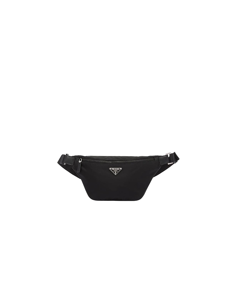 PRADA Re-Nylon and Saffiano Leather Belt Bag