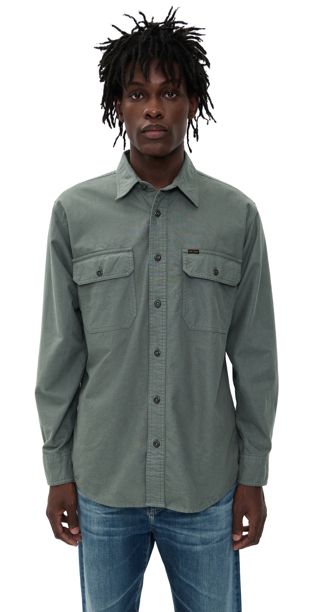 Filson Field Flannel Shirt - Balsam Green | Editorialist