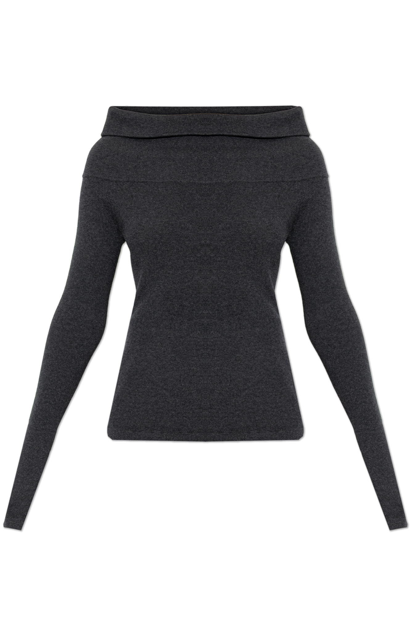 AURALEE Striped Wool-jersey T-shirt