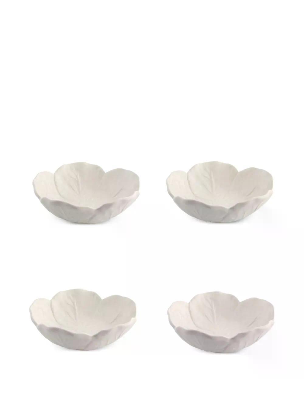 Bordallo Pinheiro Big Cabbage Leaf Cup - White | Editorialist