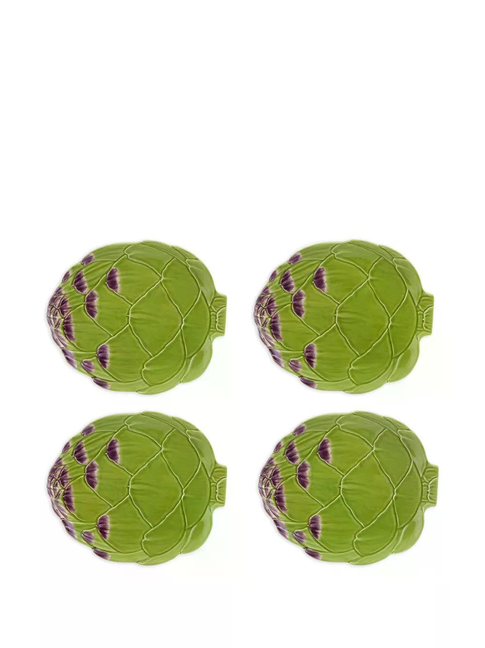 Bordallo Pinheiro Artichoke Fruit Plate - Green | Editorialist