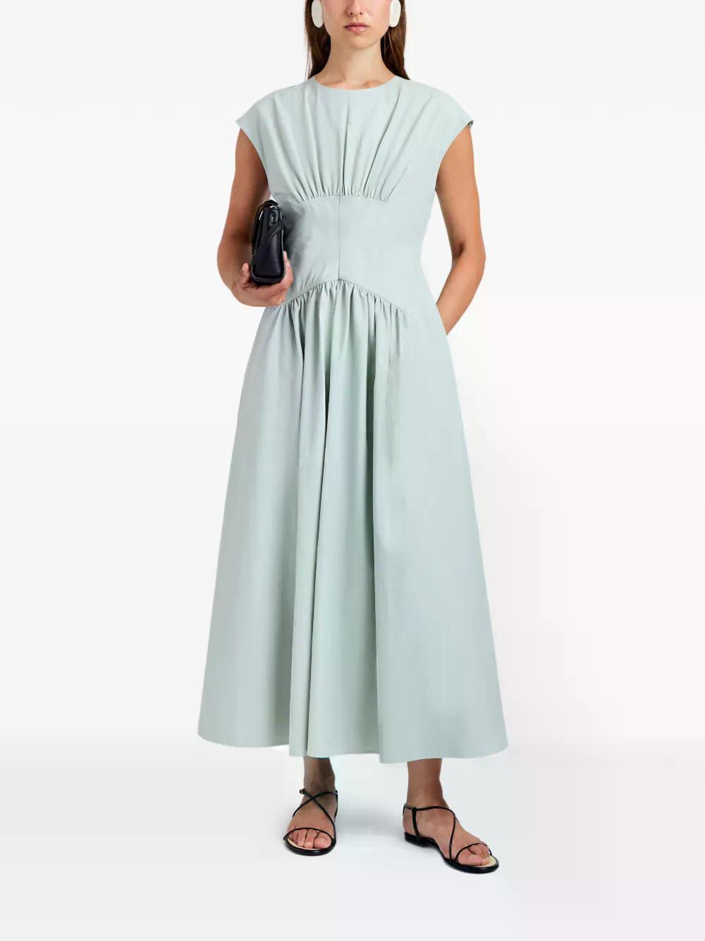 PROENZA SCHOULER WHITE LABEL Nyssa Ruched-Detail Maxi Dress