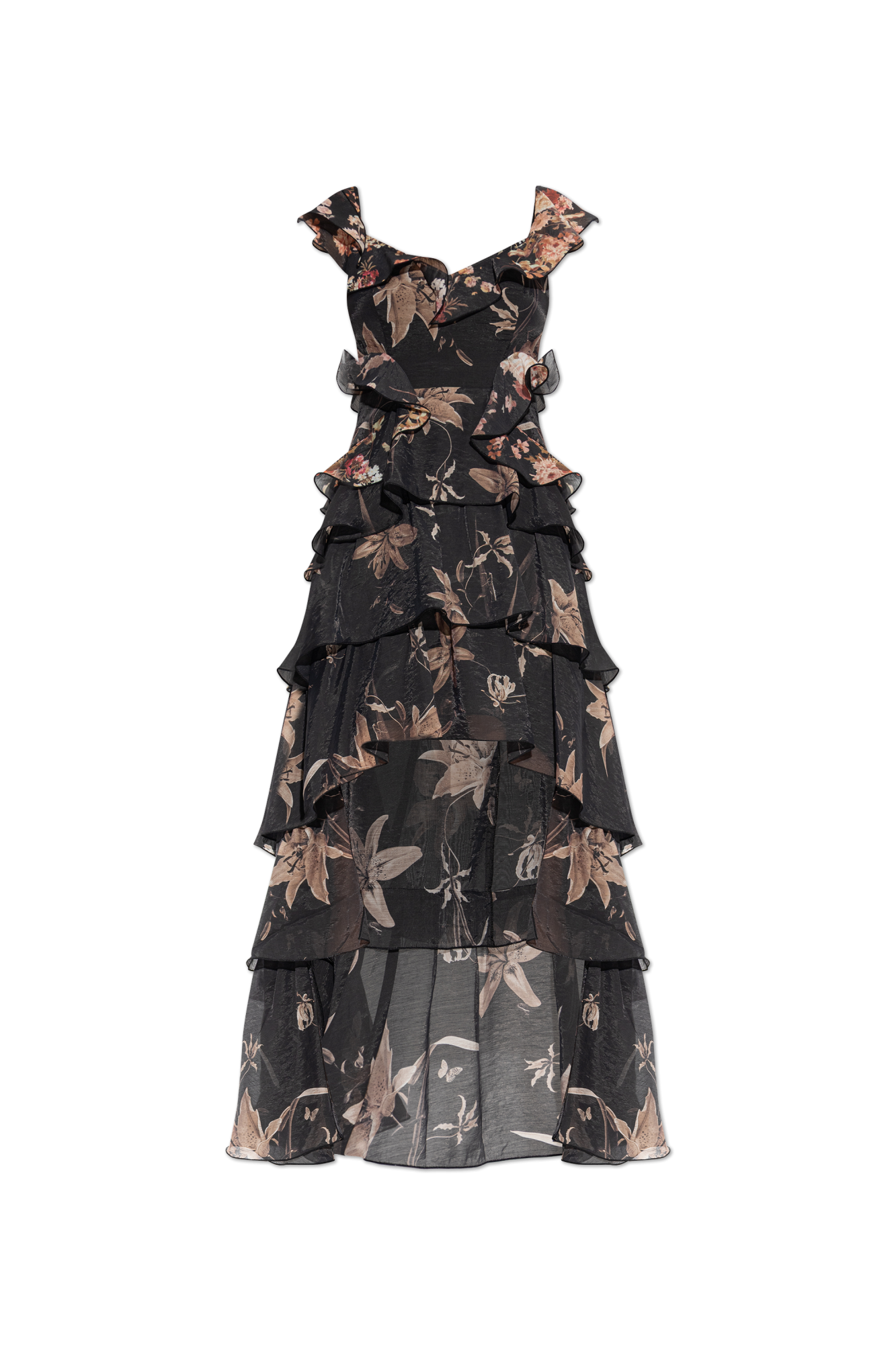 Allsaints Mina A-Line Maxi Dress - Ella Black | Editorialist Allsaints Mina A-Line Maxi Dress - Ella Black | Editorialist