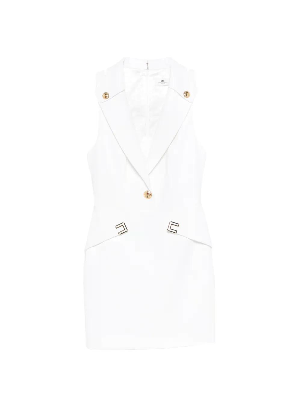 ELISABETTA FRANCHI Elisabetta Franchi Sleeveless Collared Dress