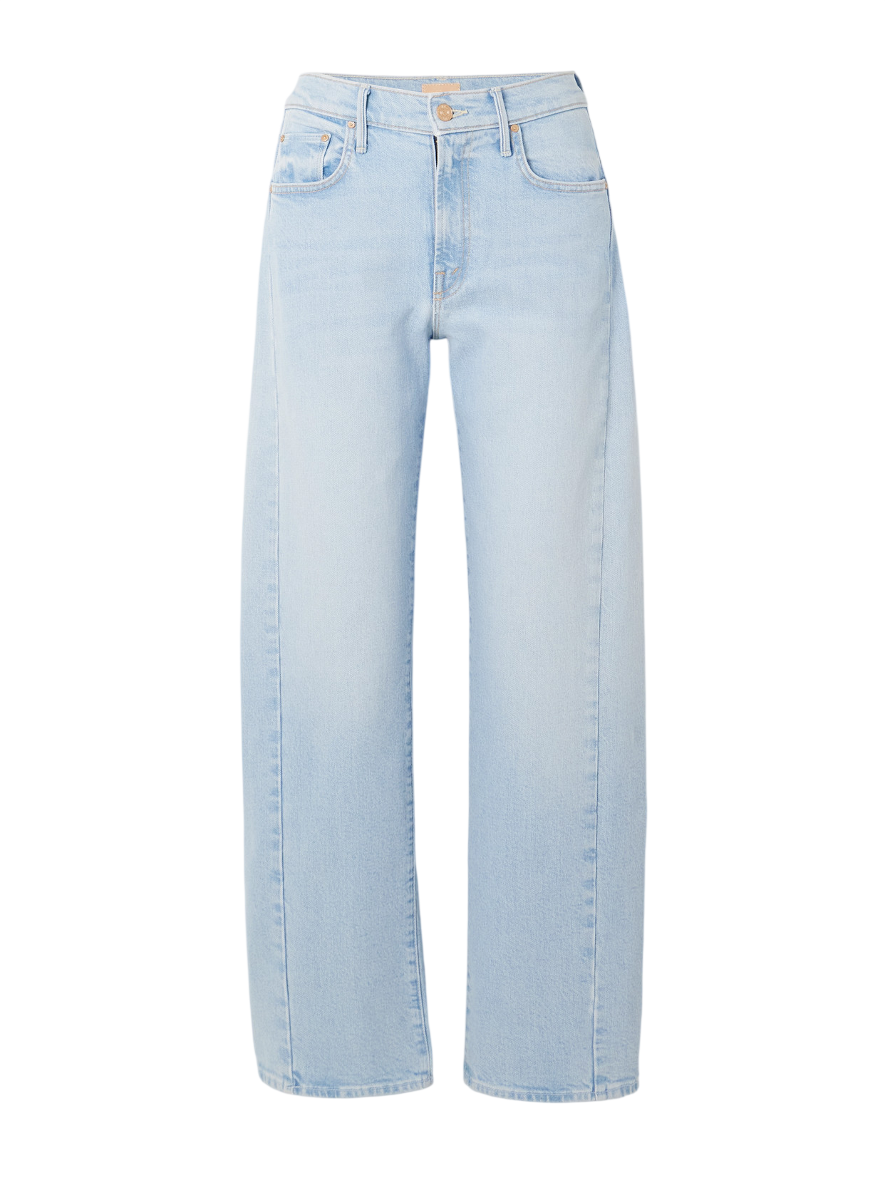 MOTHER The Half-Pipe Hover Mid-Rise Wide-Leg Jeans