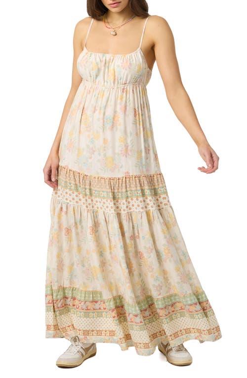 O'NEILL Floral Print Tiered Maxi Dress