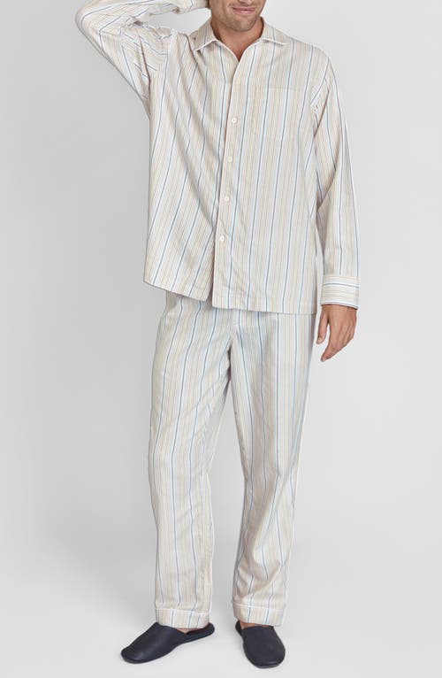 Sleepy Jones Henry Pajama Set - Twill Stripe | Editorialist