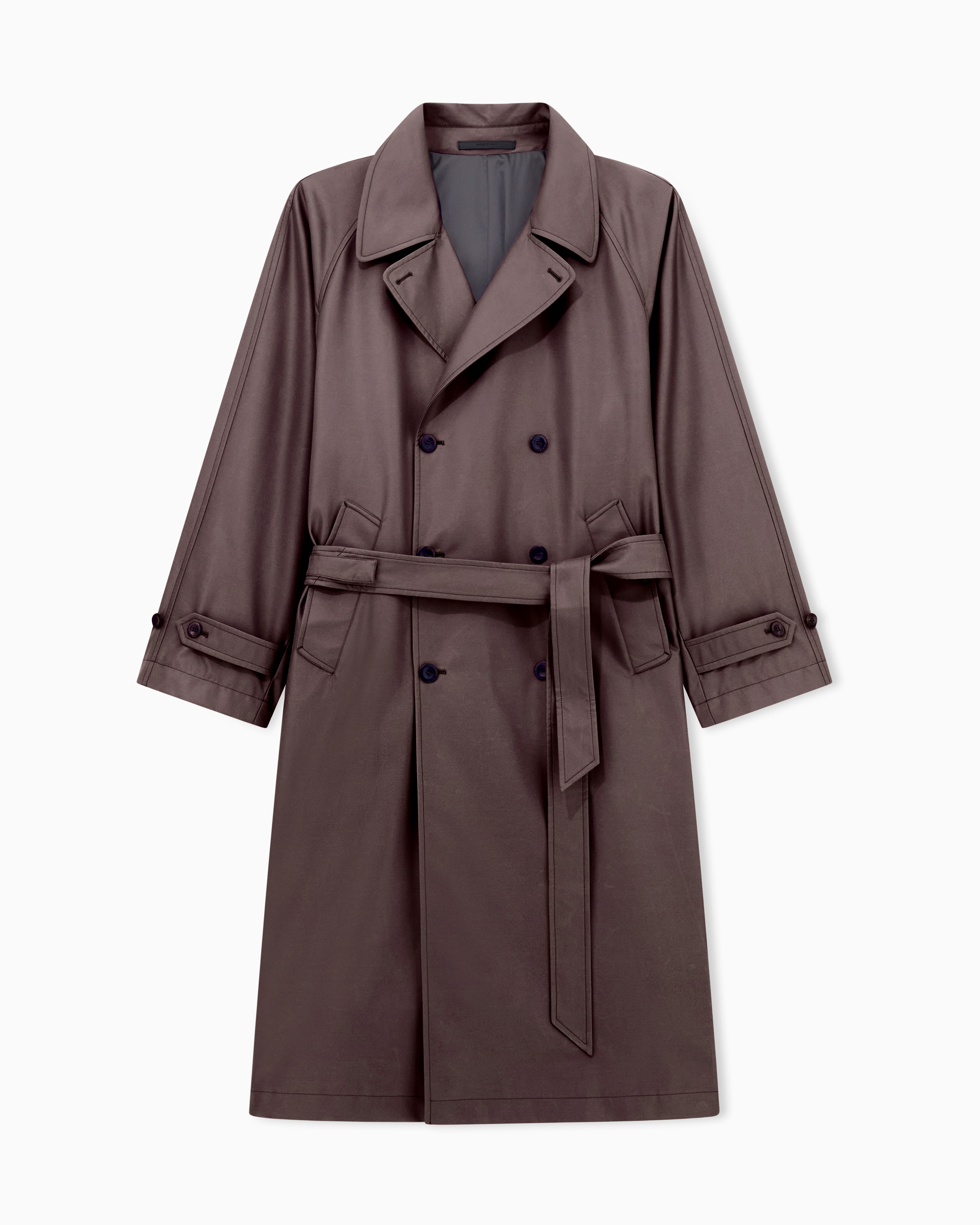 Giorgio Armani Trench Coat - Brown | Editorialist