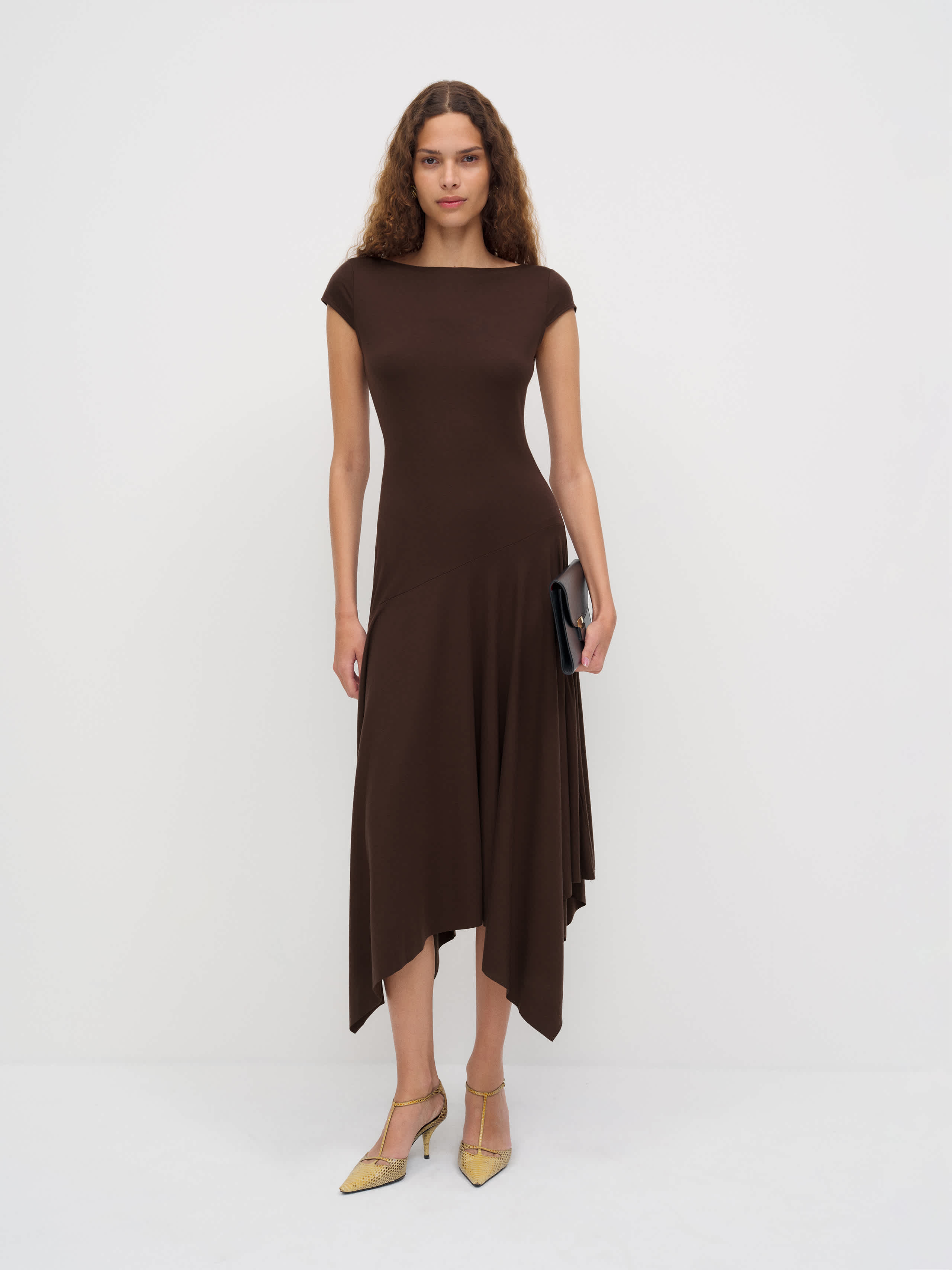 Reformation Walker Knit Dress | Brown | Small Reformation Walker Knit Dress | Brown | Small