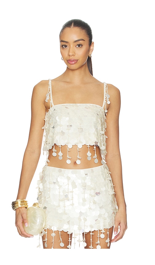 RETROFETE Eudora Cropped Top
