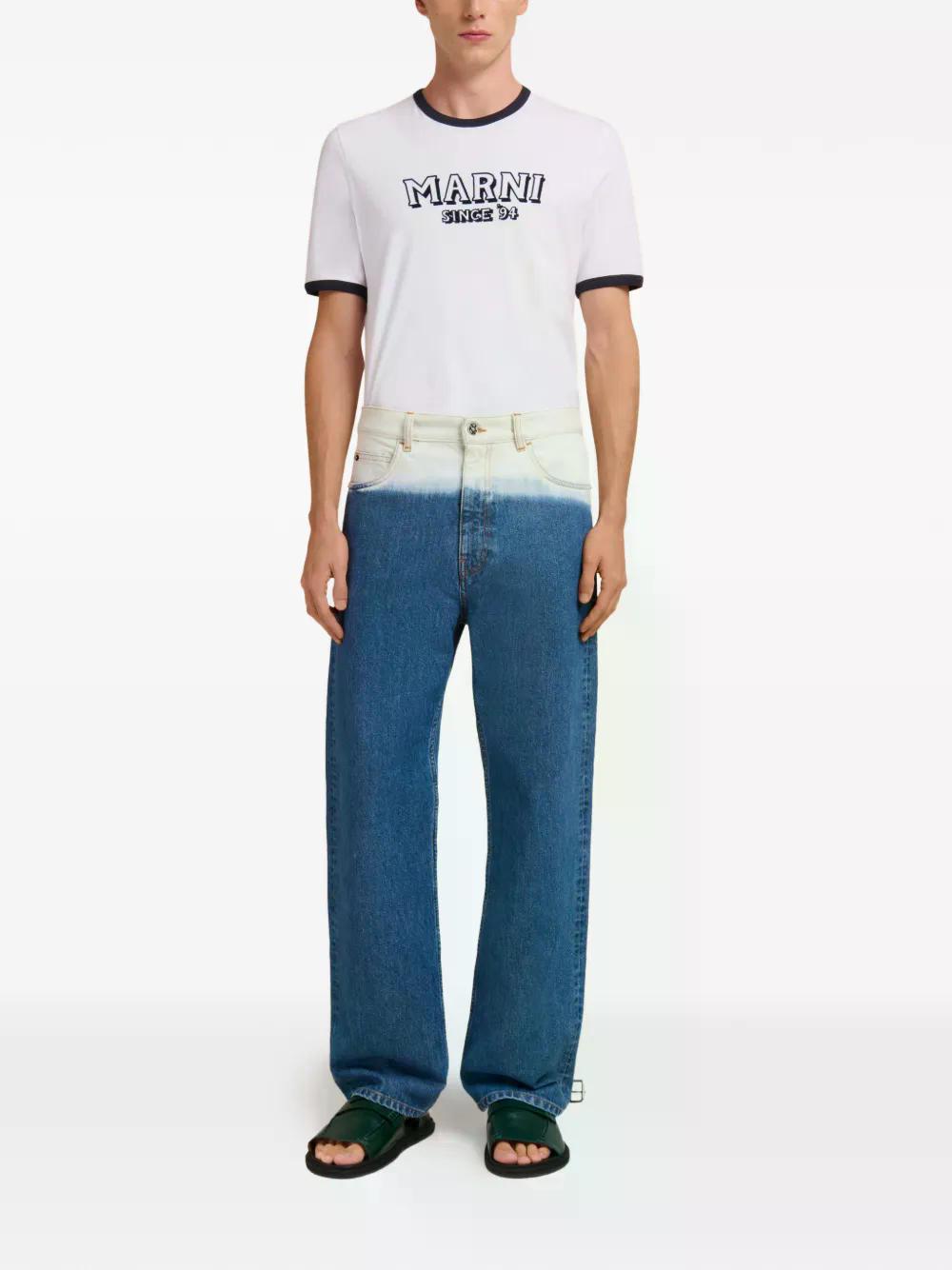 MARNI Bleached Five-Pocket Jeans