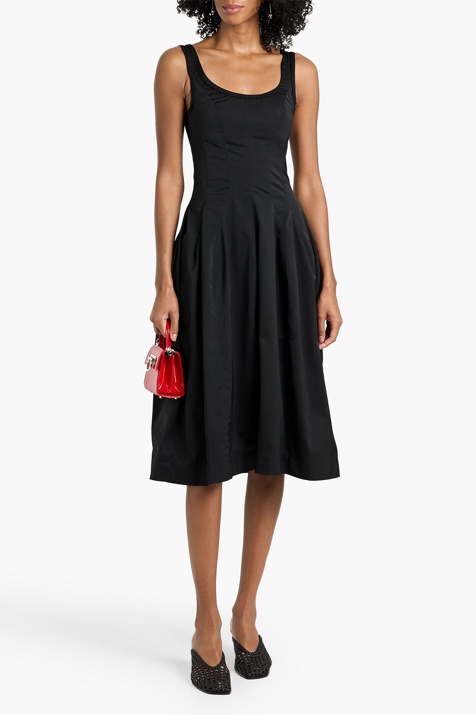 MARNI Poplin Midi Dress
