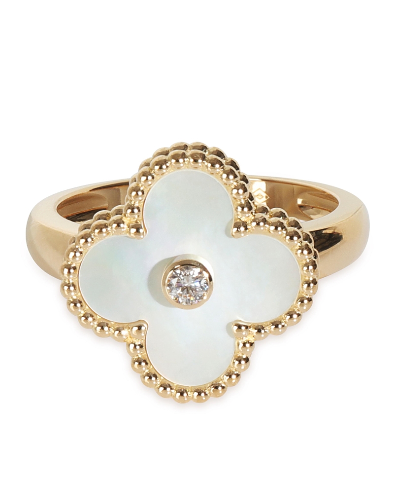 Van Cleef & Arpels Vintage Alhambra 18k Yellow Ring - Gold | Editorialist