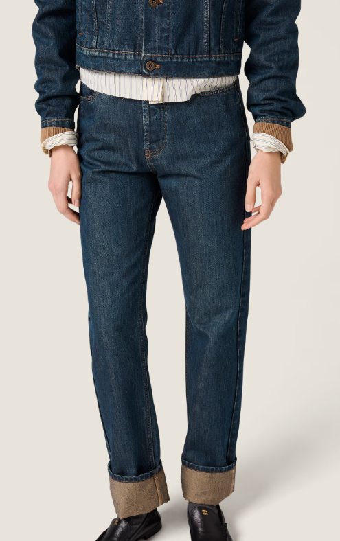 MIU MIU Denim Pantaloni
