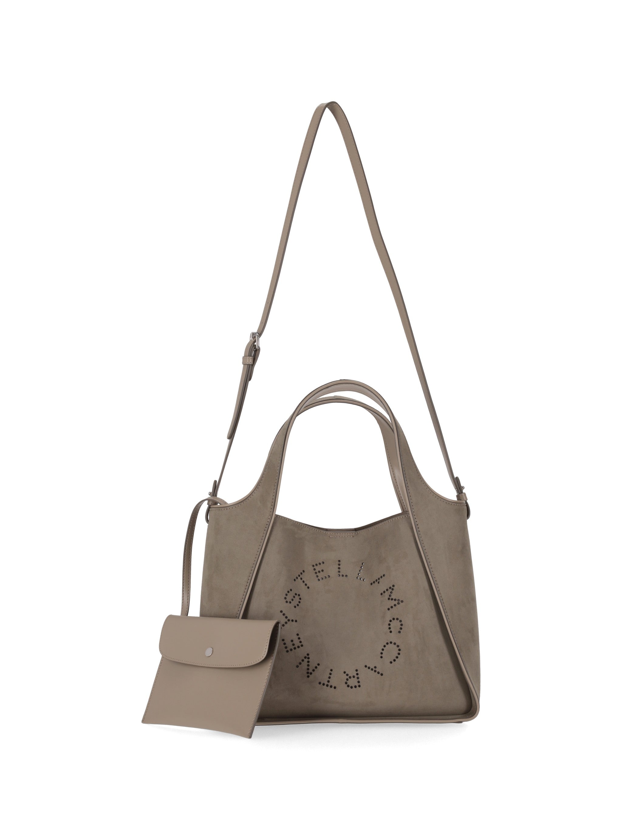 Stella Mccartney W/Tote Bags Logo In Khaki - 28% Off | Editorialist