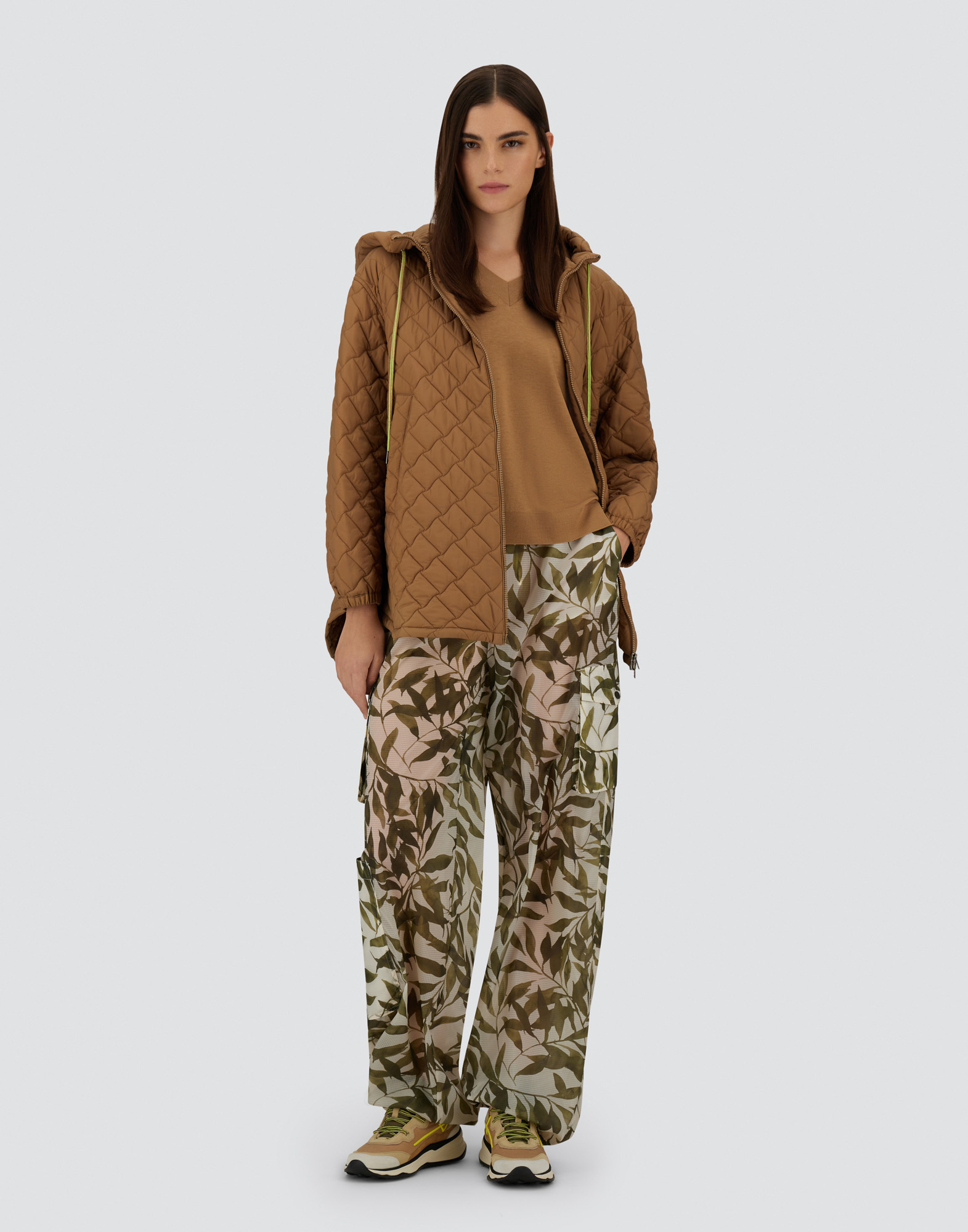 HERNO A-SHAPE JACKET IN ECOAGE