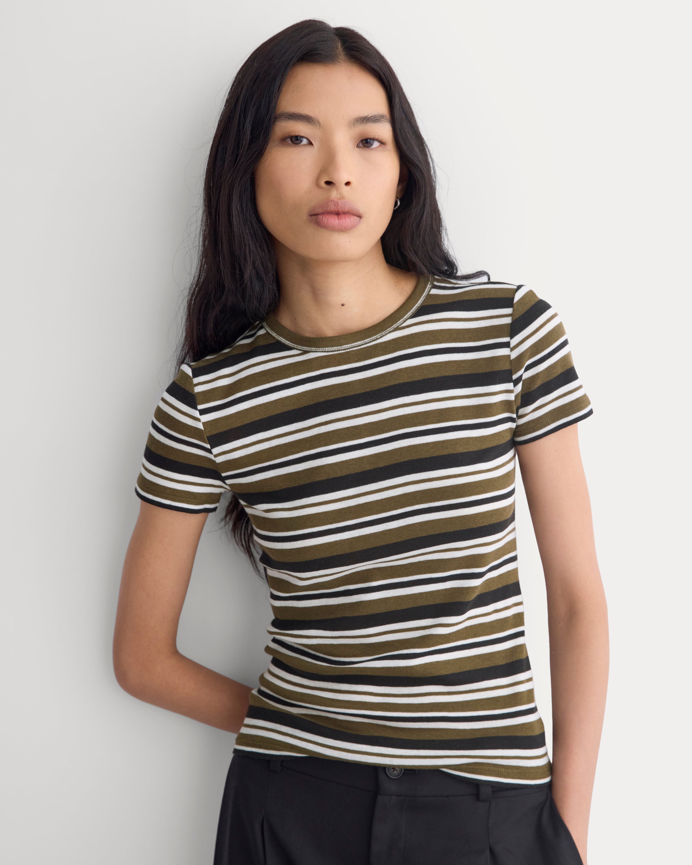 EVERLANE Everlane Tissue Short-Sleeve Crew Neck T-Shirt