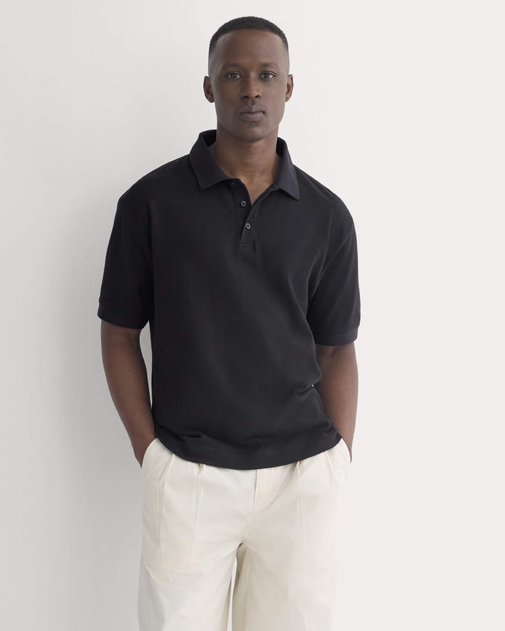 EVERLANE Classic Piqué Polo