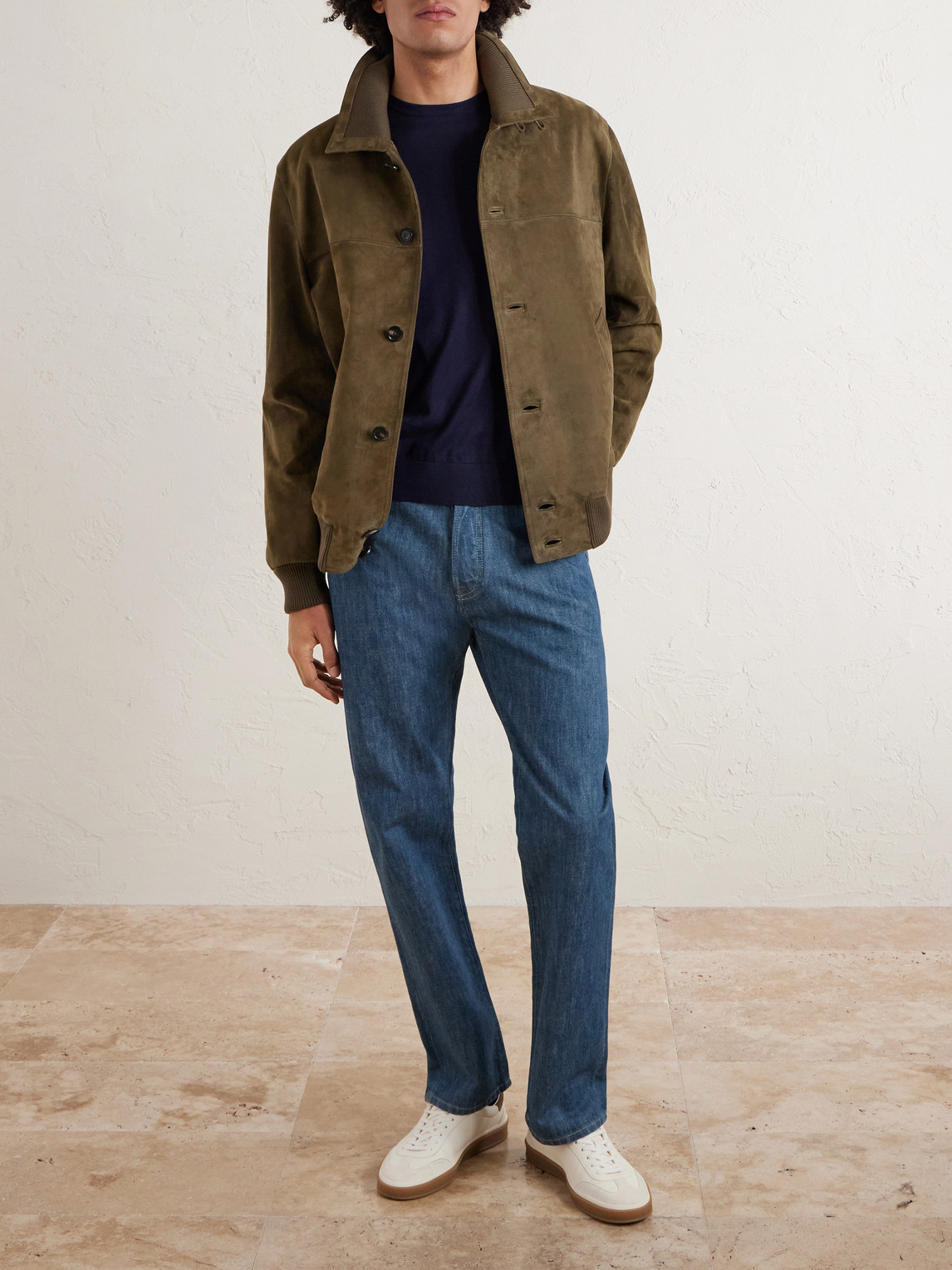 LORO PIANA Roan Slim-Leg Jeans