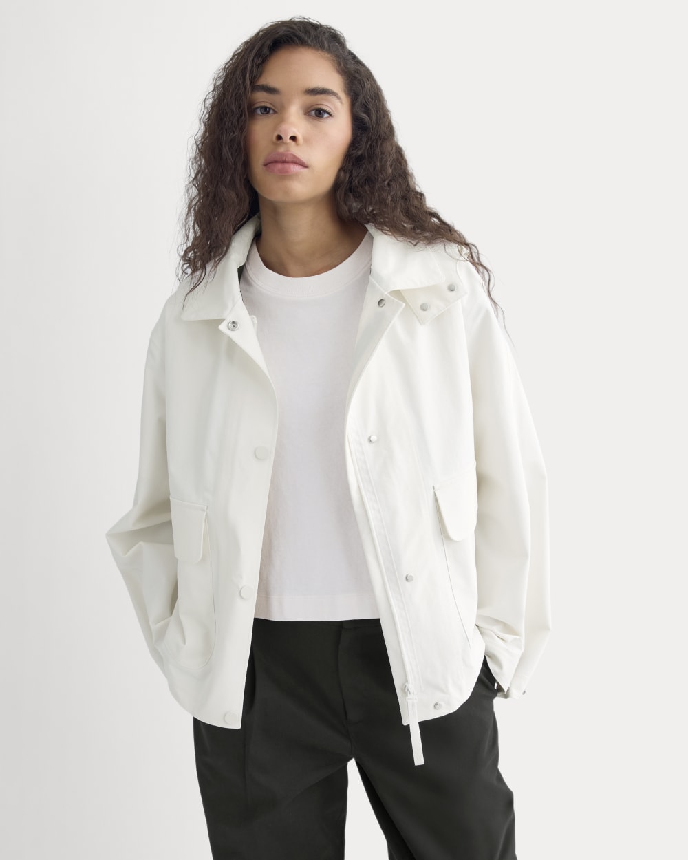 EVERLANE Recycled Nylon Barrel Jacket