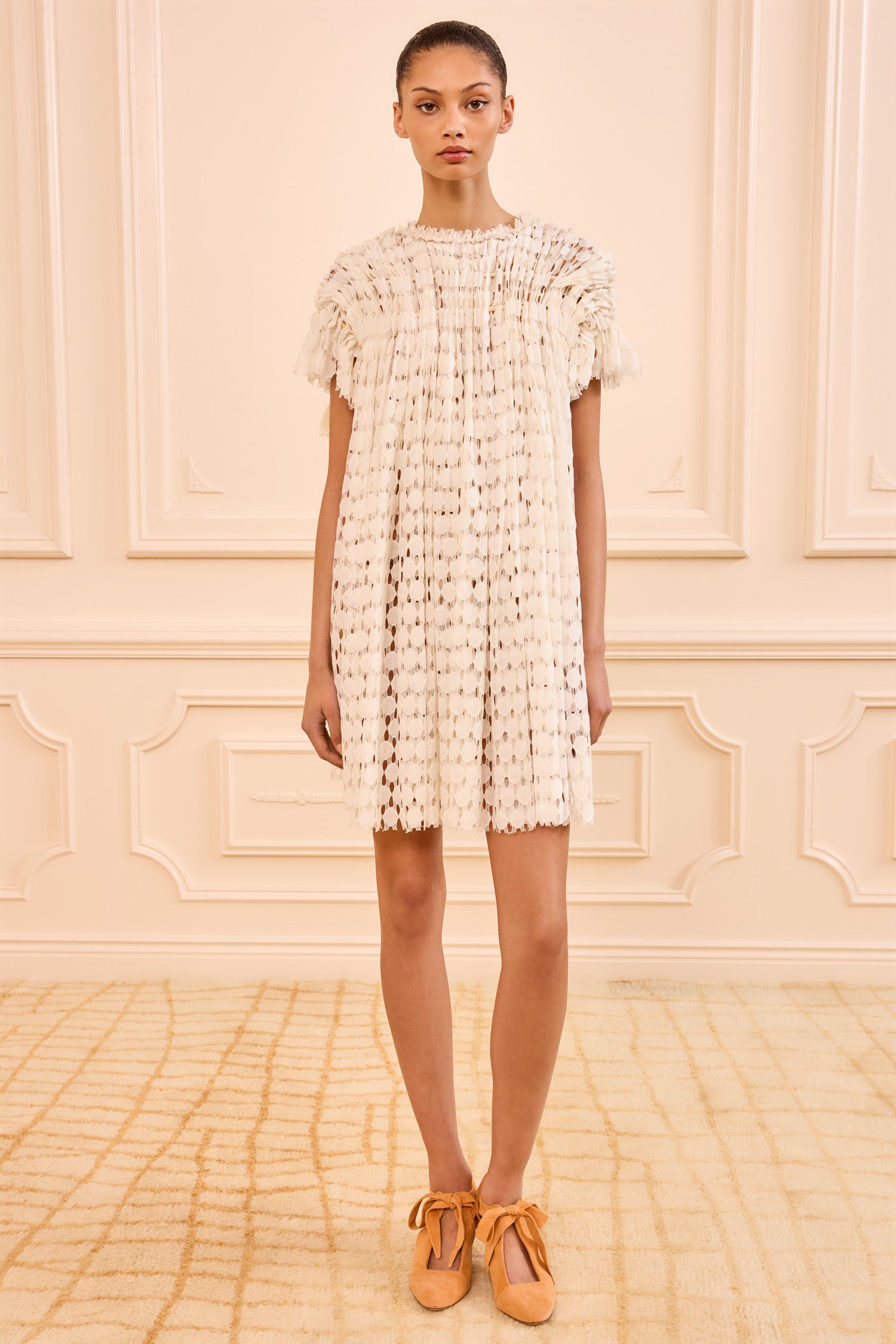Zimmermann Laurel Lace Mini Shirt Dress In White - 40% Off | Editorialist Zimmermann Laurel Lace Mini Shirt Dress In White - 40% Off | Editorialist