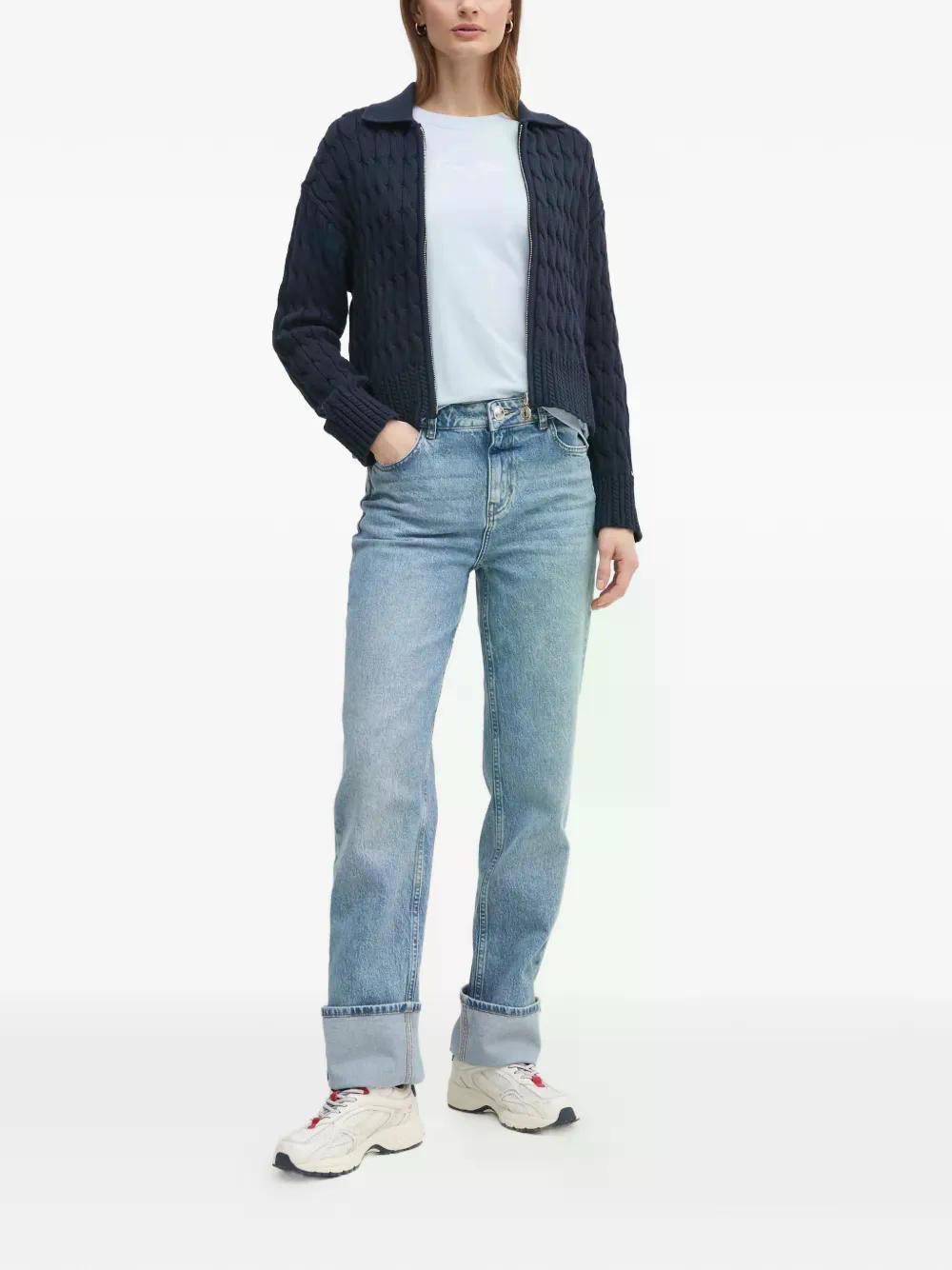 MOS MOSH mmstella chrome cuffed jeans