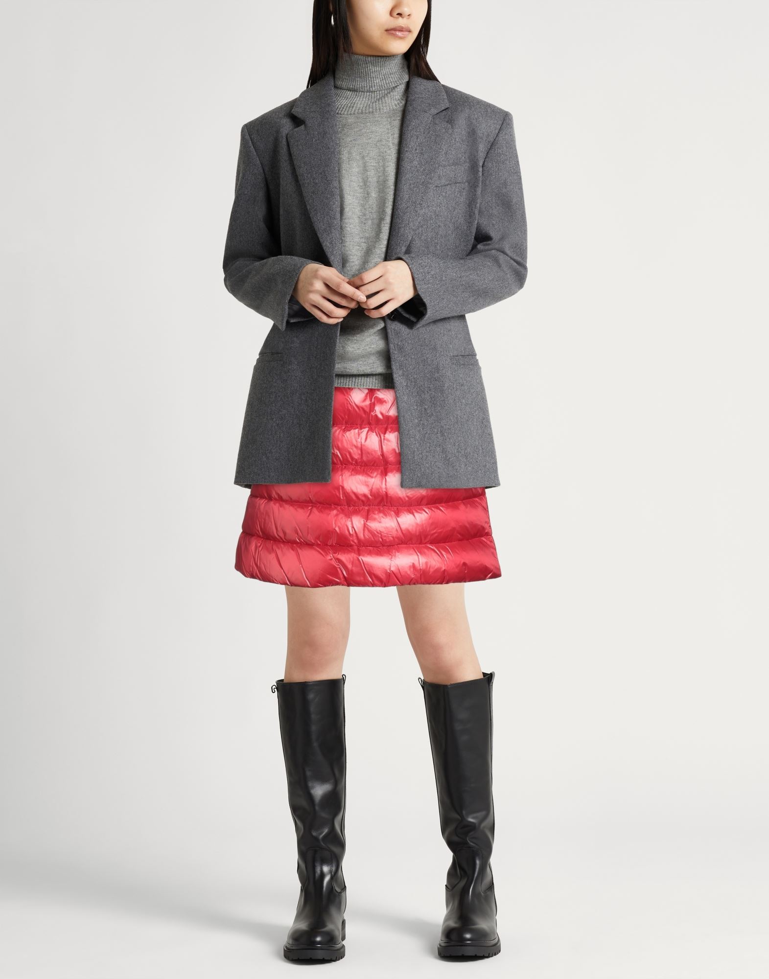 HERNO Flared Mini Skirt