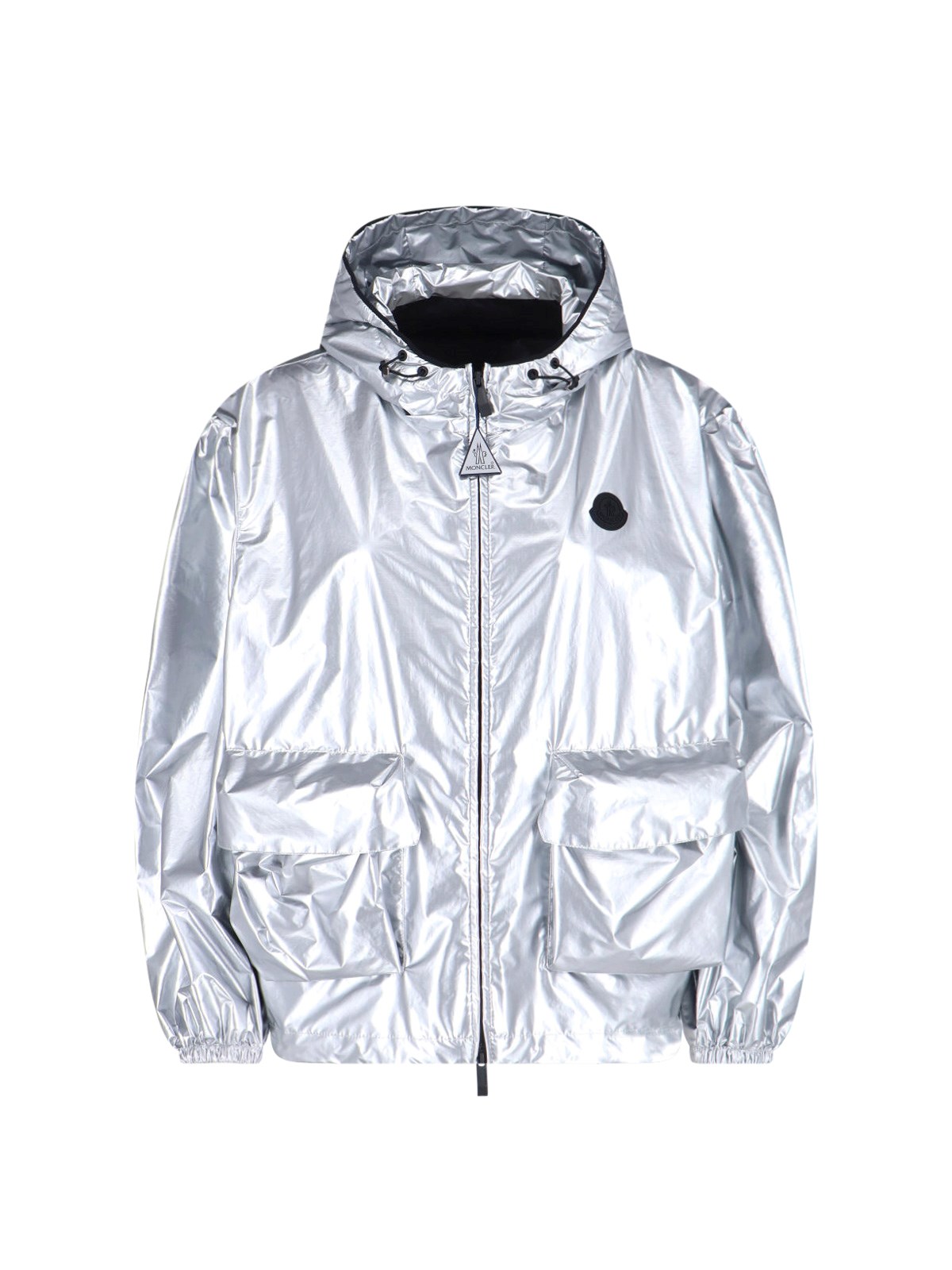 Moncler Ylang Hooded Jacket - Silver | Editorialist