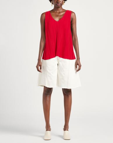 ALPHA STUDIO ALPHA STUDIO Pleated Crepe Top